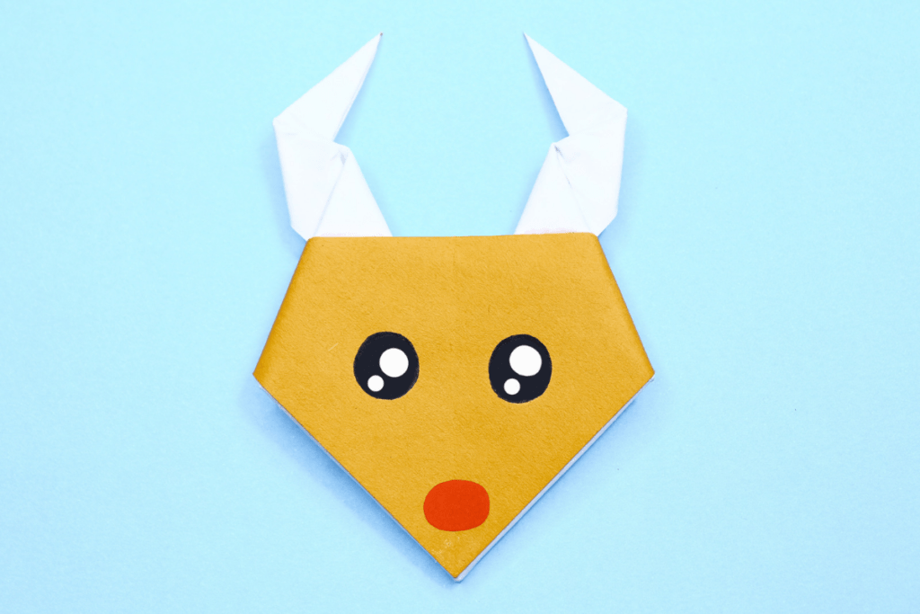 Easy Origami Reindeer Instructions - Origami Way