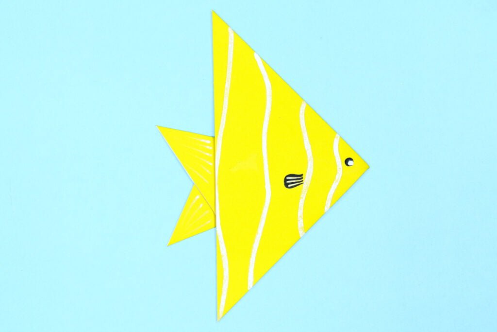 Easy Origami Fish Instructions - Origami Way