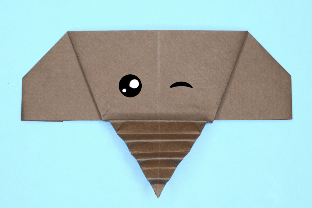How to Make an Easy Origami Elephant - Origami Way