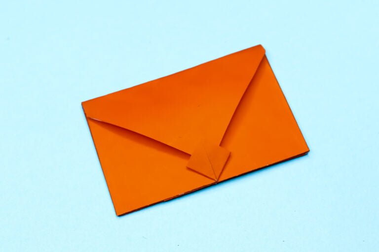 How to Make an origami Envelope - Origami Way