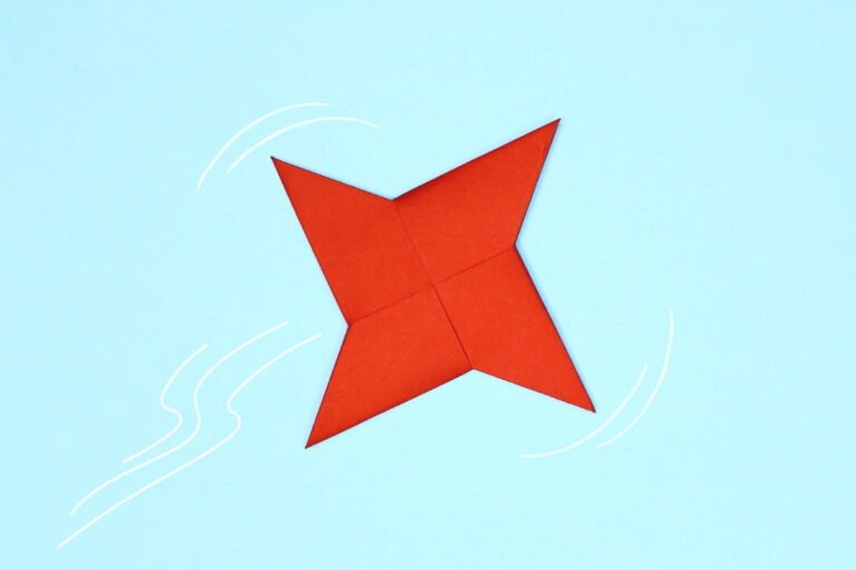 How to Make an Origami Ninja Star - Origami Way