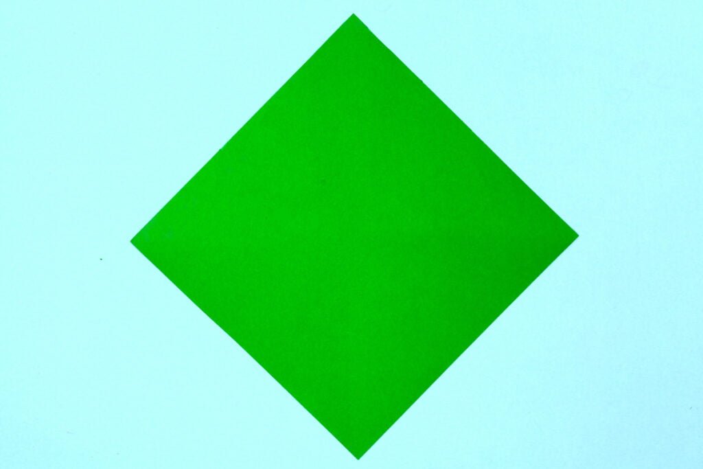 How to Make an Origami Flower Stem - Origami Way