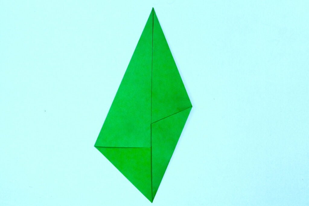 How to Make an Origami Flower Stem - Origami Way