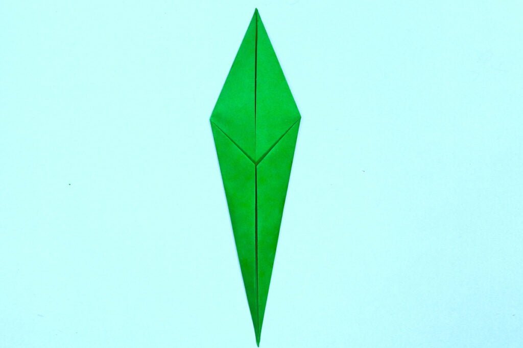 How to Make an Origami Flower Stem - Origami Way