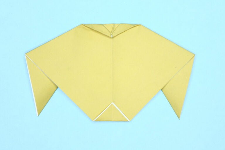 Easy Origami Dog Instructions for Kids - Origami Way
