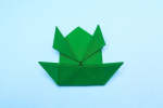 Origami Jumping Frog Instructions - Origami Way
