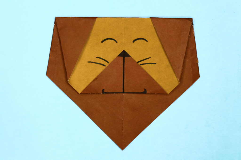 Easy Origami Lion Instructions - Origami Way