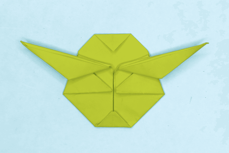 Easy Origami Yoda With Stand Instructions - Origami Way