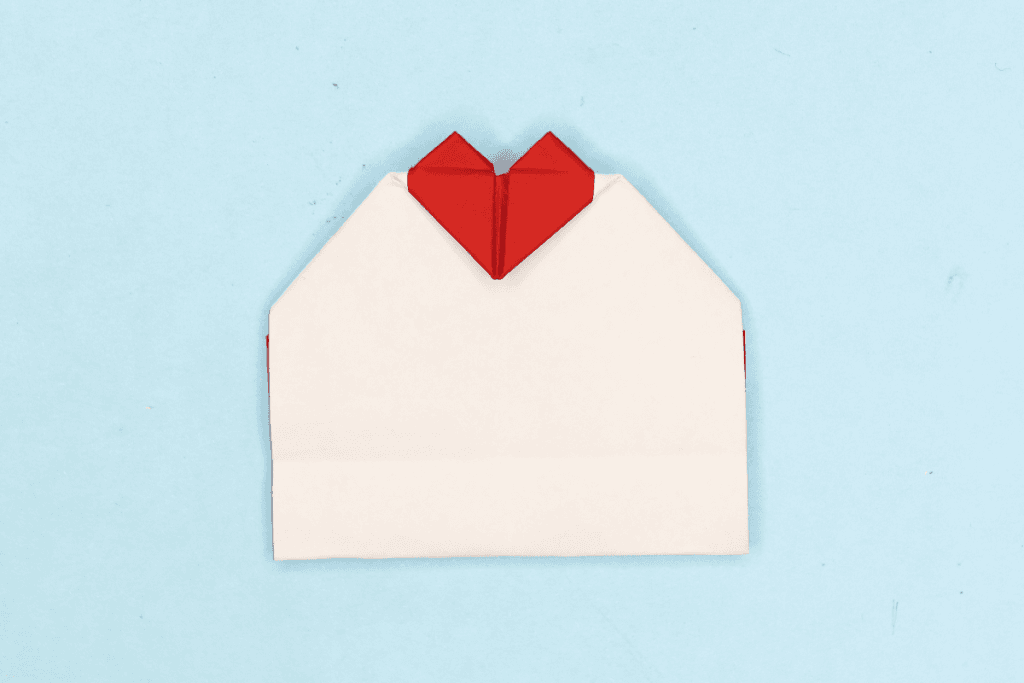 Beautiful Origami Heart Card Instructions - Origami Way