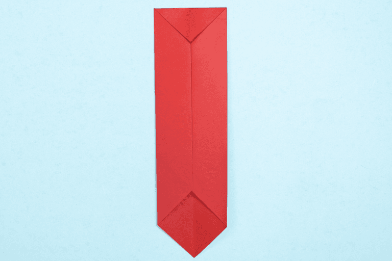 How to Make an Easy Origami Tie - Origami Way