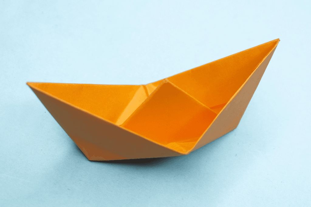 How to Make an Origami Paper Boat - Origami Way