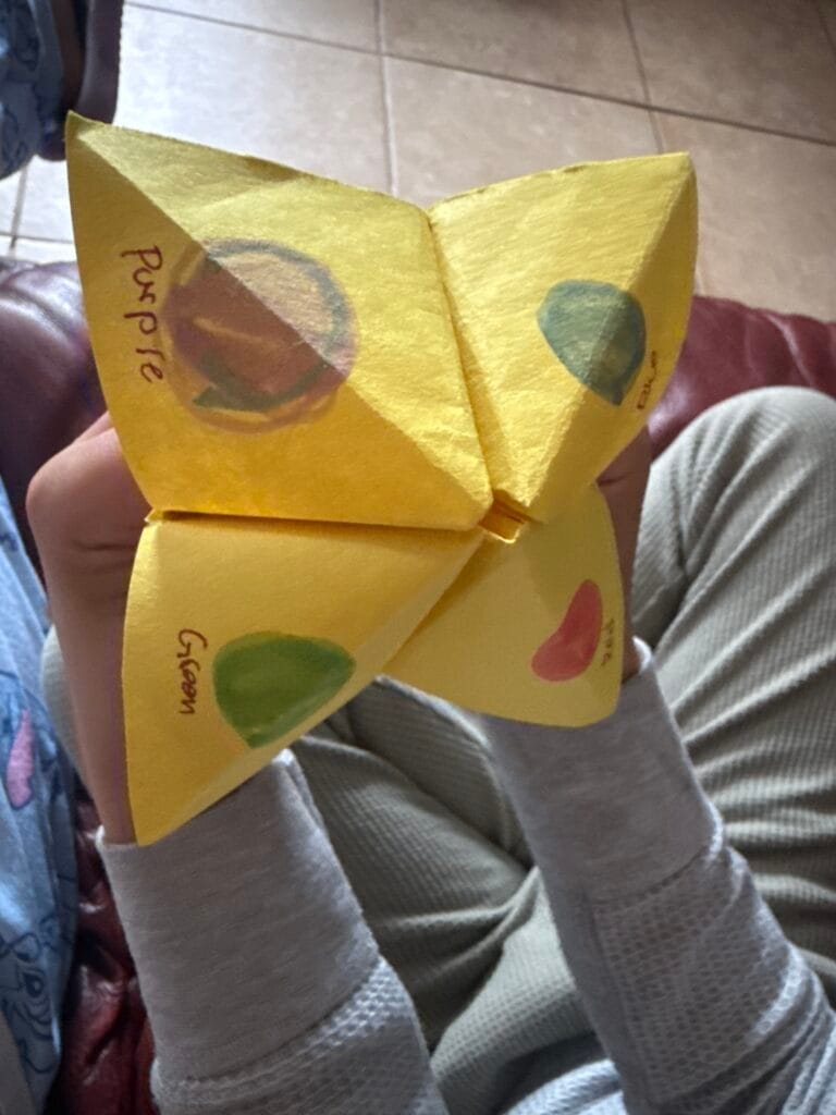 How to Make an Origami Paper Fortune Teller - Origami Way