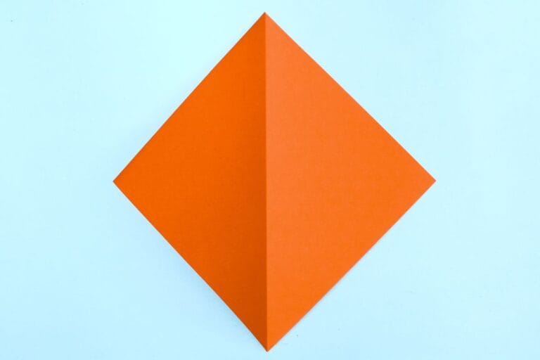 Origami Basics: Origami Kite Base Instructions - Origami Way