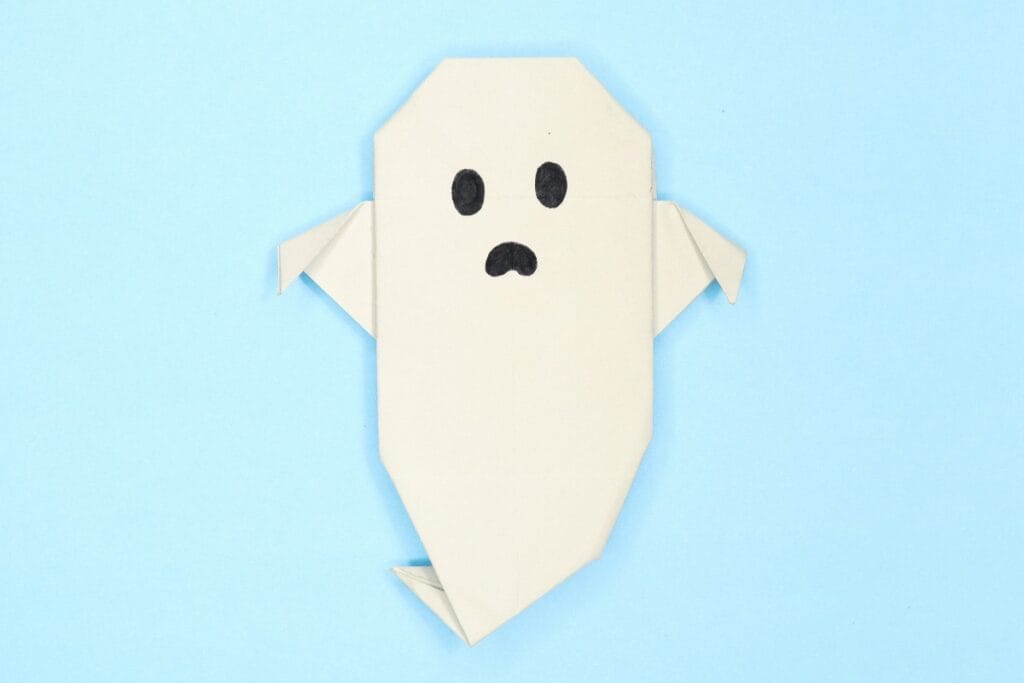 How to Make a Spooky Origami Ghost - Origami Way