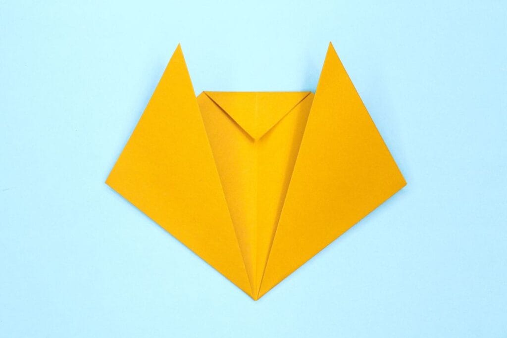 Very Easy Origami Tiger Head Instructions - Origami Way