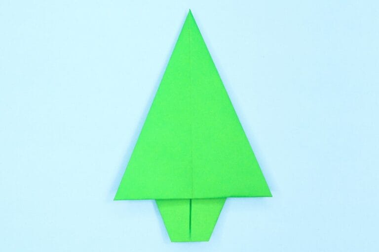 How to Make an Easy Origami Tree - Origami Way
