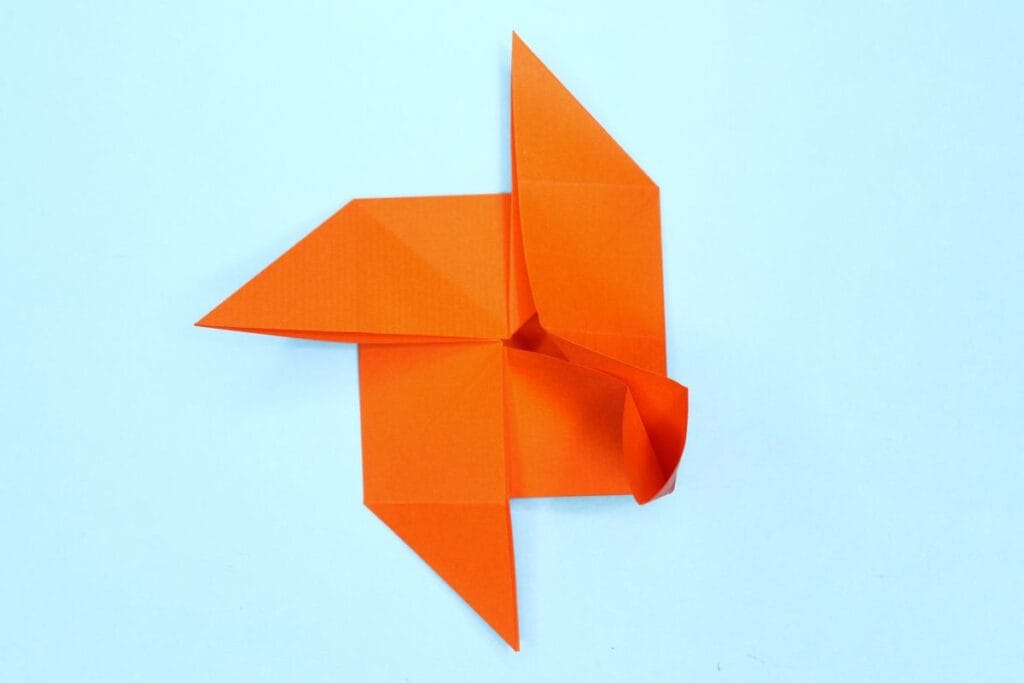 How to Make a Cool Paper Pinwheel - Origami Way