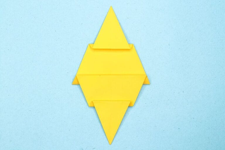 How to Make an Origami Moon Crescent - Origami Way