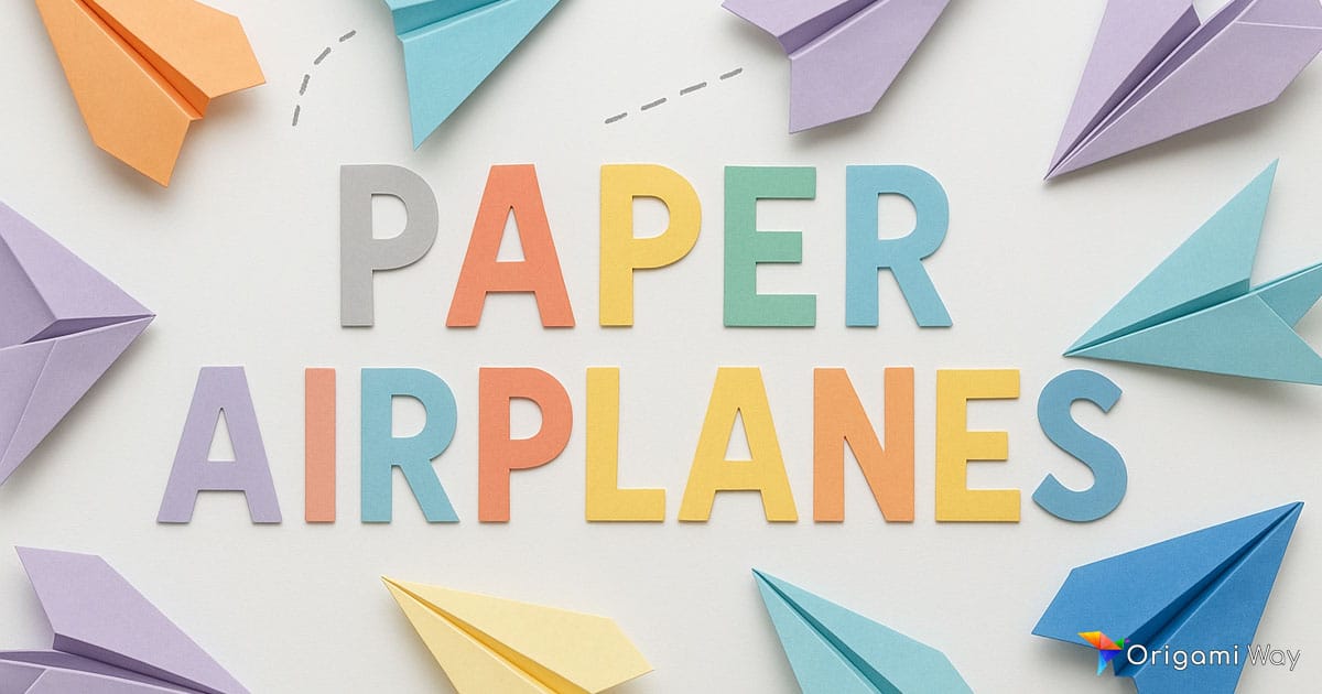 How to Make Paper Airplanes: Step-by-Step Instructions
